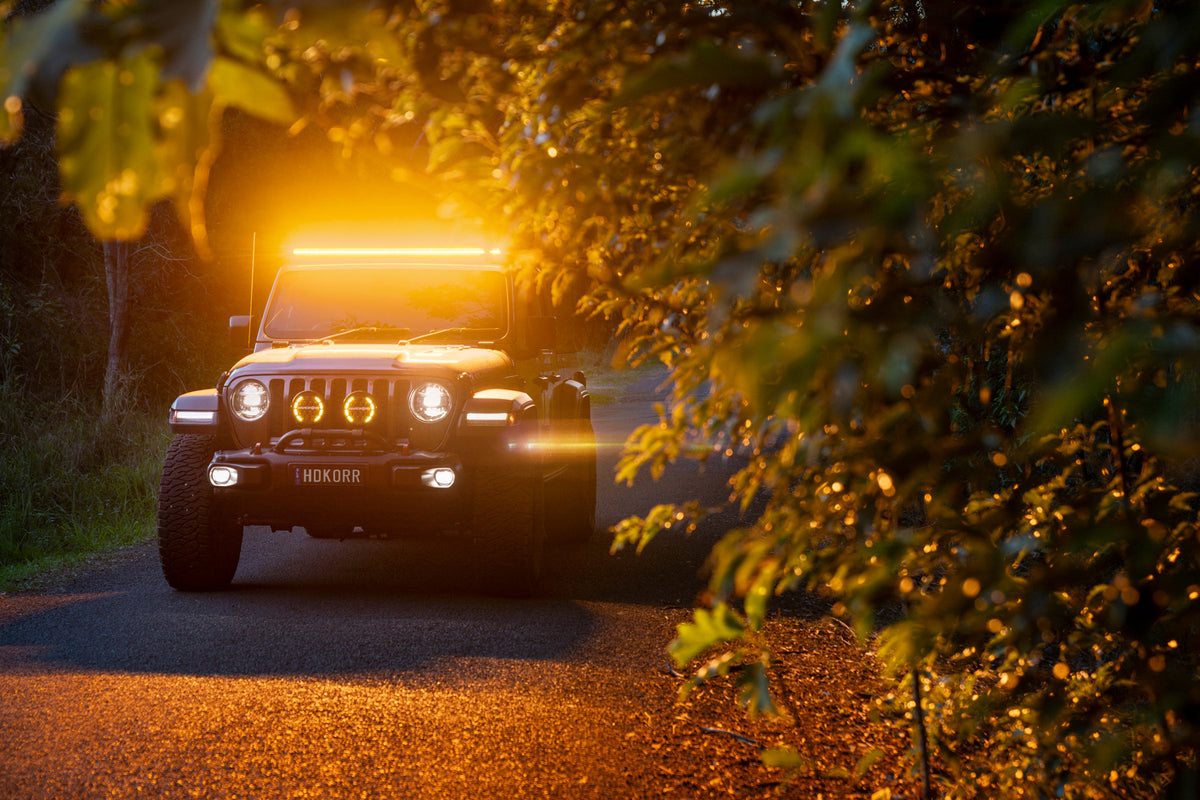 Hyperion 30″ Single Row Light Bar – HARDKORR